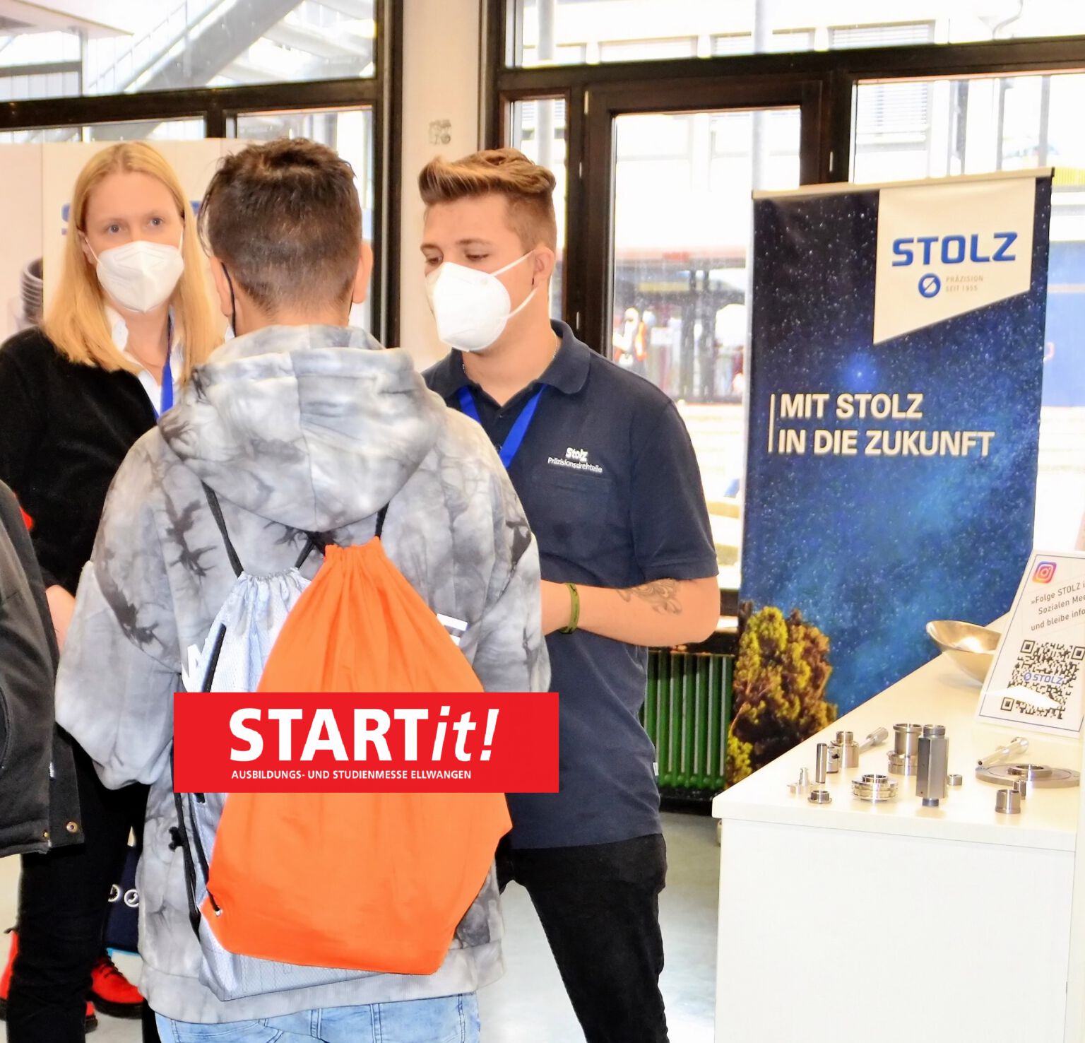 STOLZ auf der STARTit! Ausbildungs- und Studienmesse Ellwangen - Stolz GmbH