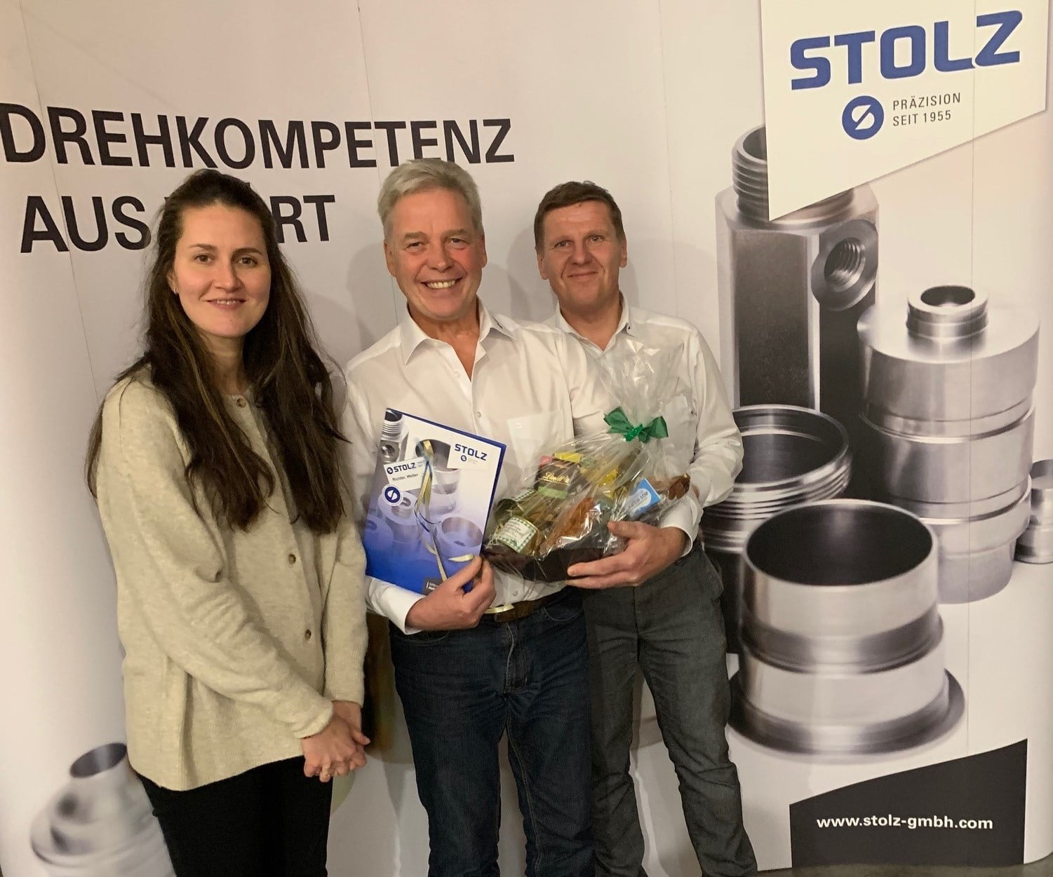 Verabschiedung in den Ruhestand nach über 45 Jahren - Stolz GmbH